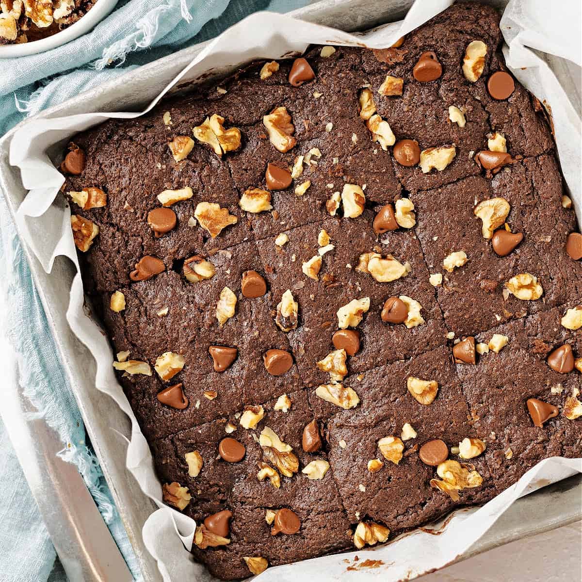 Keto Brownies with Almond Flour